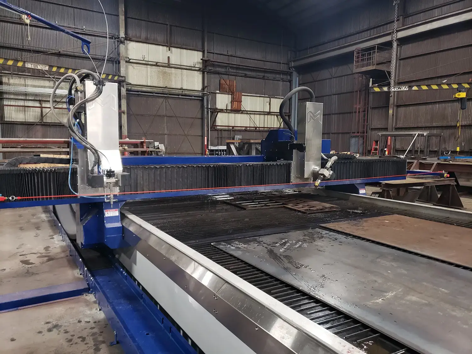 How a Waterjet Cuts Through Steel